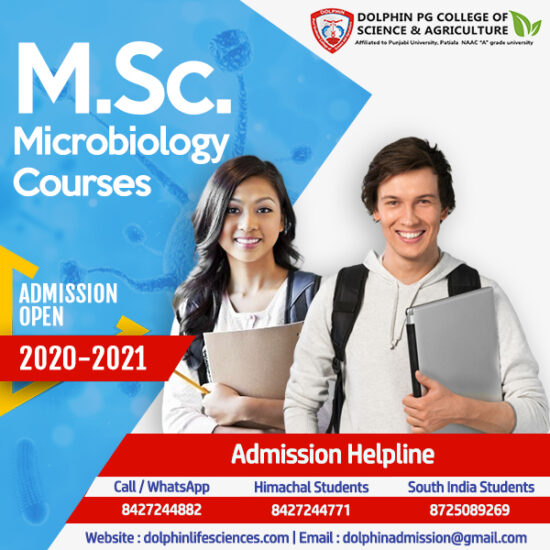MSC Microbiology Colleges In India | Dolphin (PG) College of Science & Agriculture
